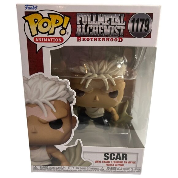 Funko | Other | Scar Funko Pop 179 Vinyl Figure Fullmetal Alchemist ...